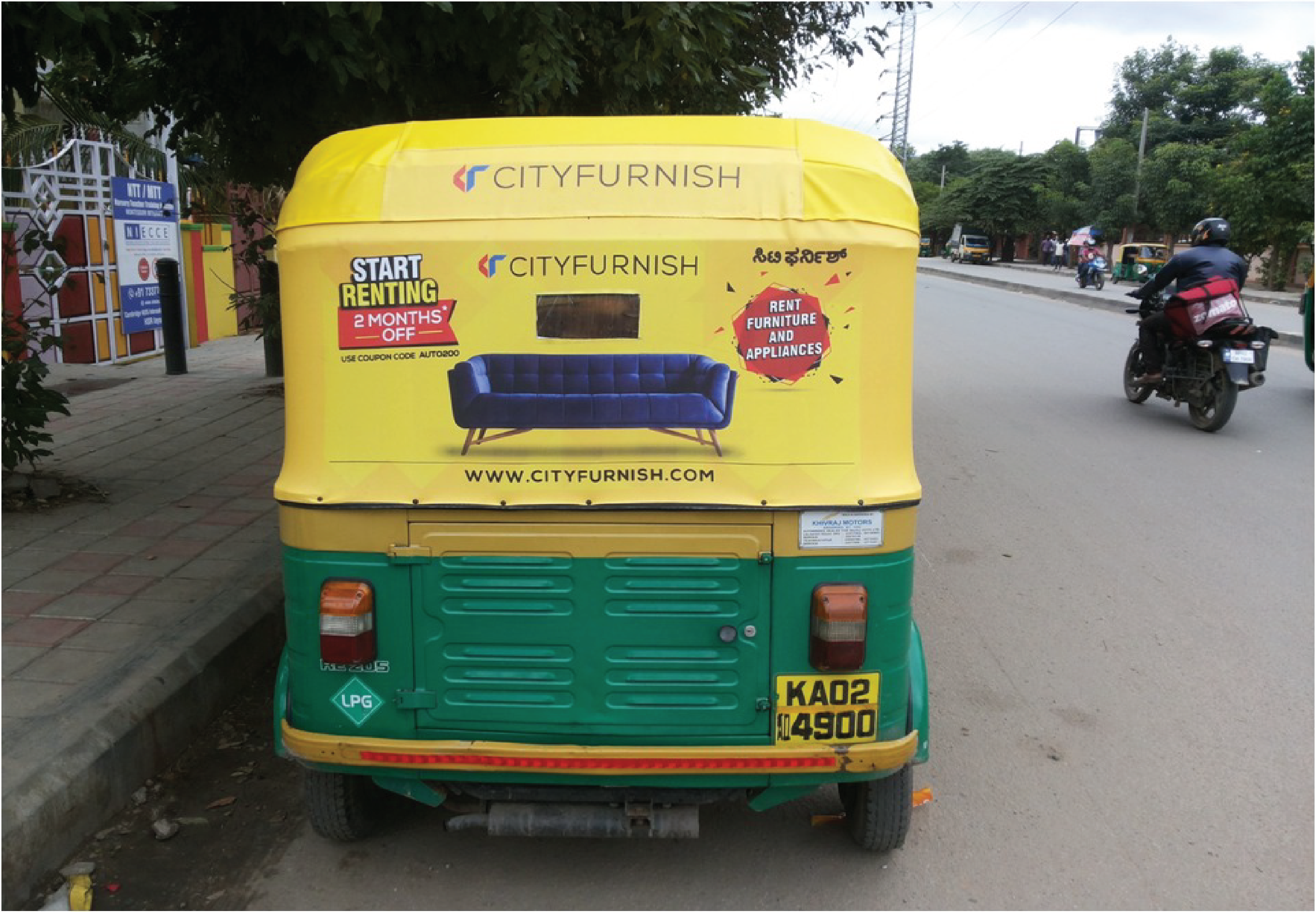 Auto Rickshaw Advertising in Bangalore, Pune